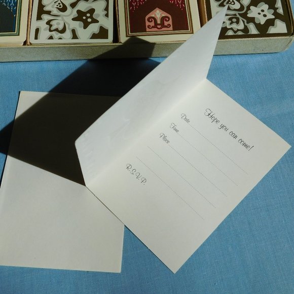 Hallmark | Office | Hallmark Bridge Mod Embossed Party Invitations Las ...